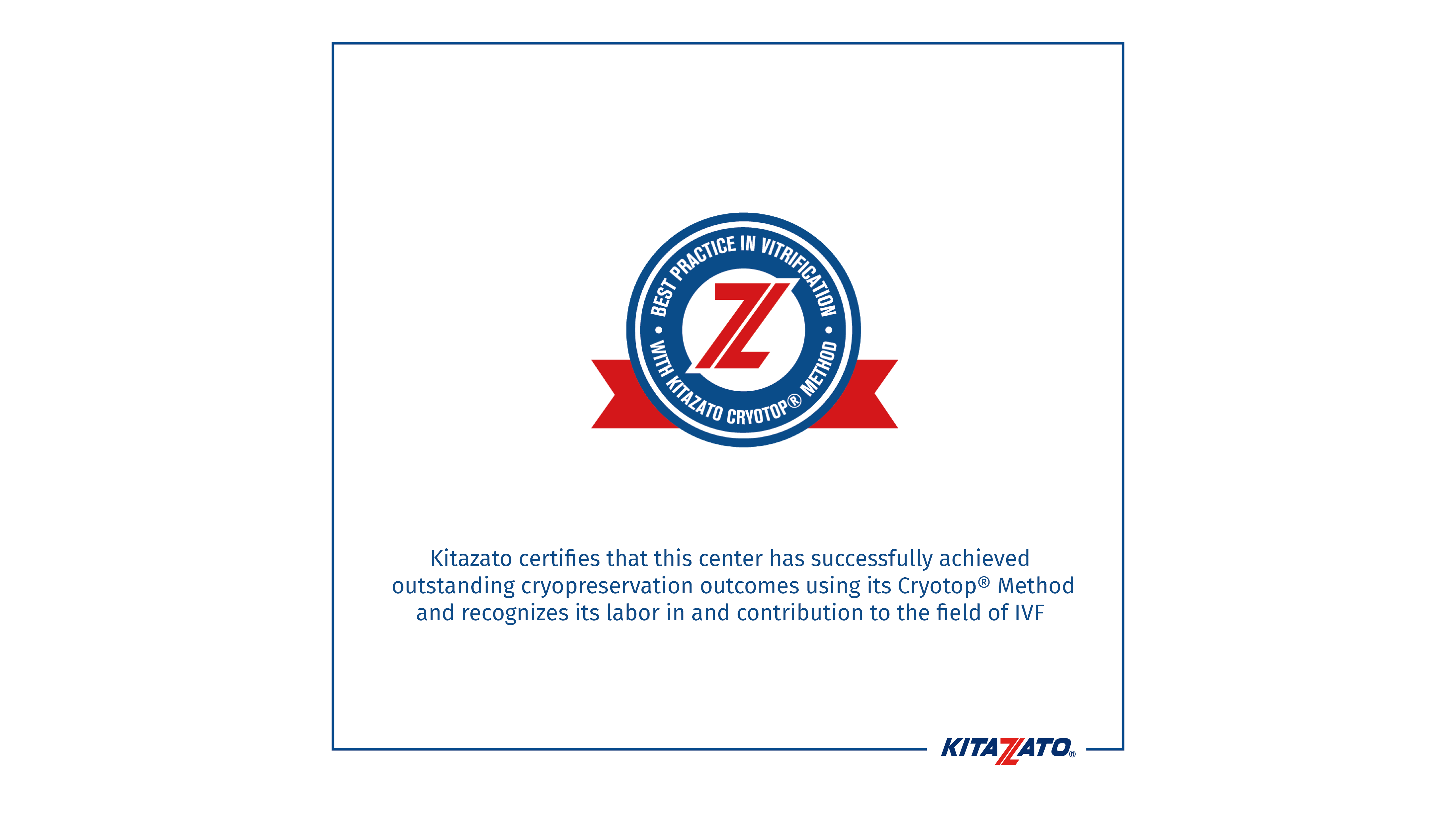 Master the Kitazato Protocol - Kitazato IVF